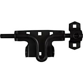 Black Satin Slide Bolt Gate Latch - Castle Dale, Utah - Magnuson Lumber