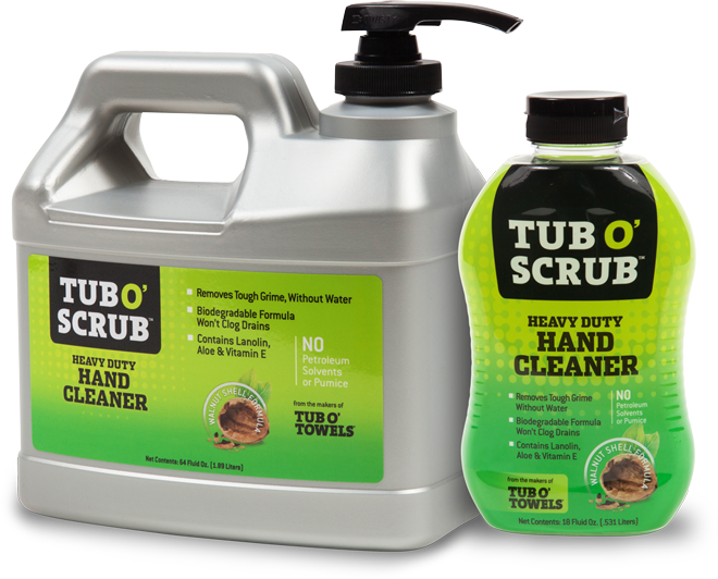 Tub O' Scrub Heavy Duty Hand Cleaner 18 Fluid Oz Bottle (18 oz ...
